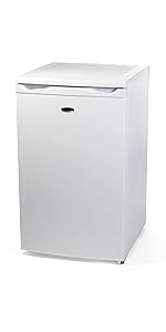 Igenix IG347FF Freestanding Under Counter Fridge Freezer with 2 Shelves ...