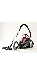 BISSELL PowerForce Compact Cylinder Vacuum Cleaner Powerful Suction ...