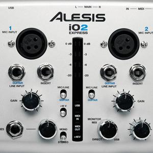 Alesis IO2 Express Audio Interface: Amazon.co.uk: Musical Instruments