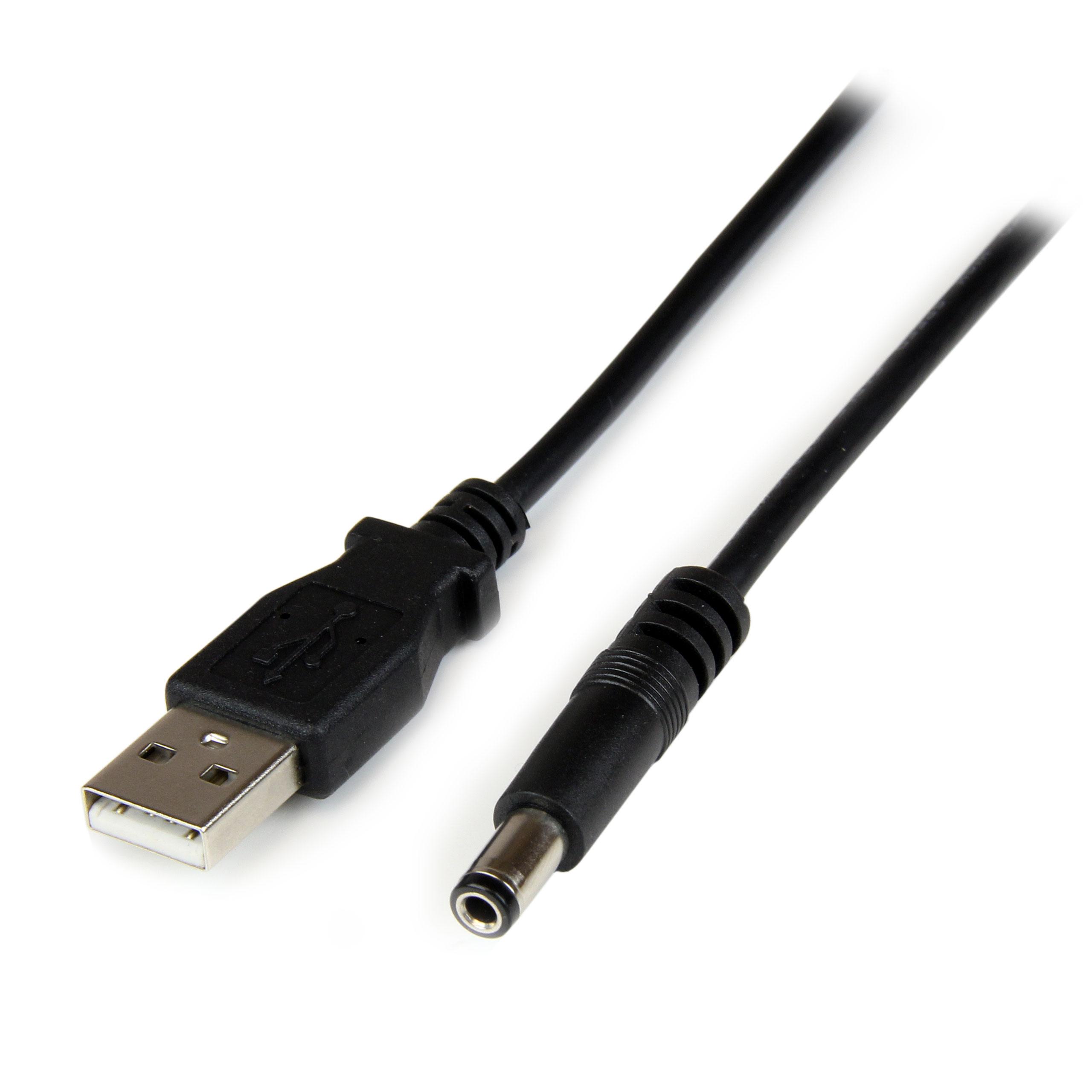StarTech.com 1m USB to Type N Barrel 5V DC Power Cable: Amazon.co.uk ...