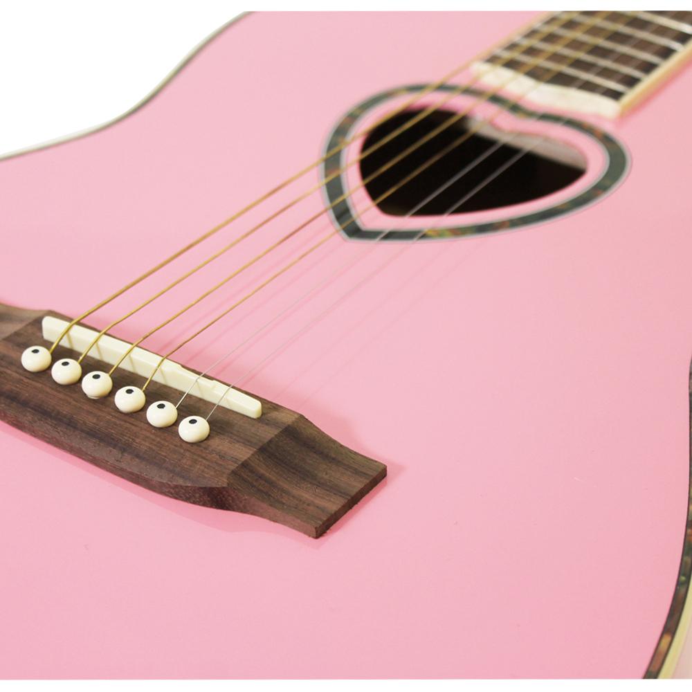 Candy Rox 3/4 Acoustic Guitar - Pink: Amazon.co.uk: Musical Instruments