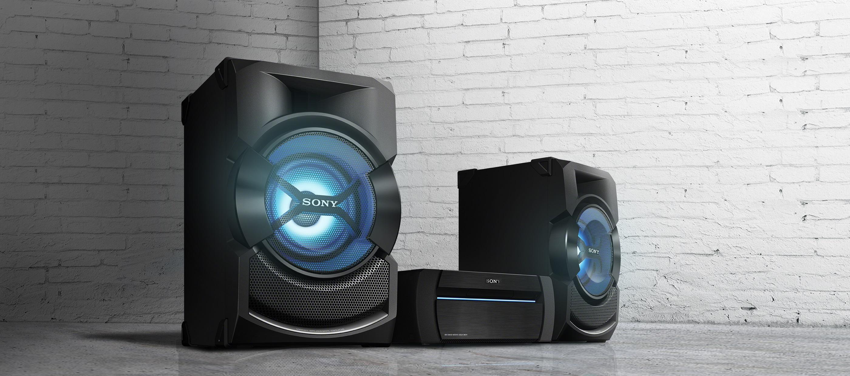 Sony SHAKE-X1D High Power Audio System - Black: Amazon.co.uk: TV