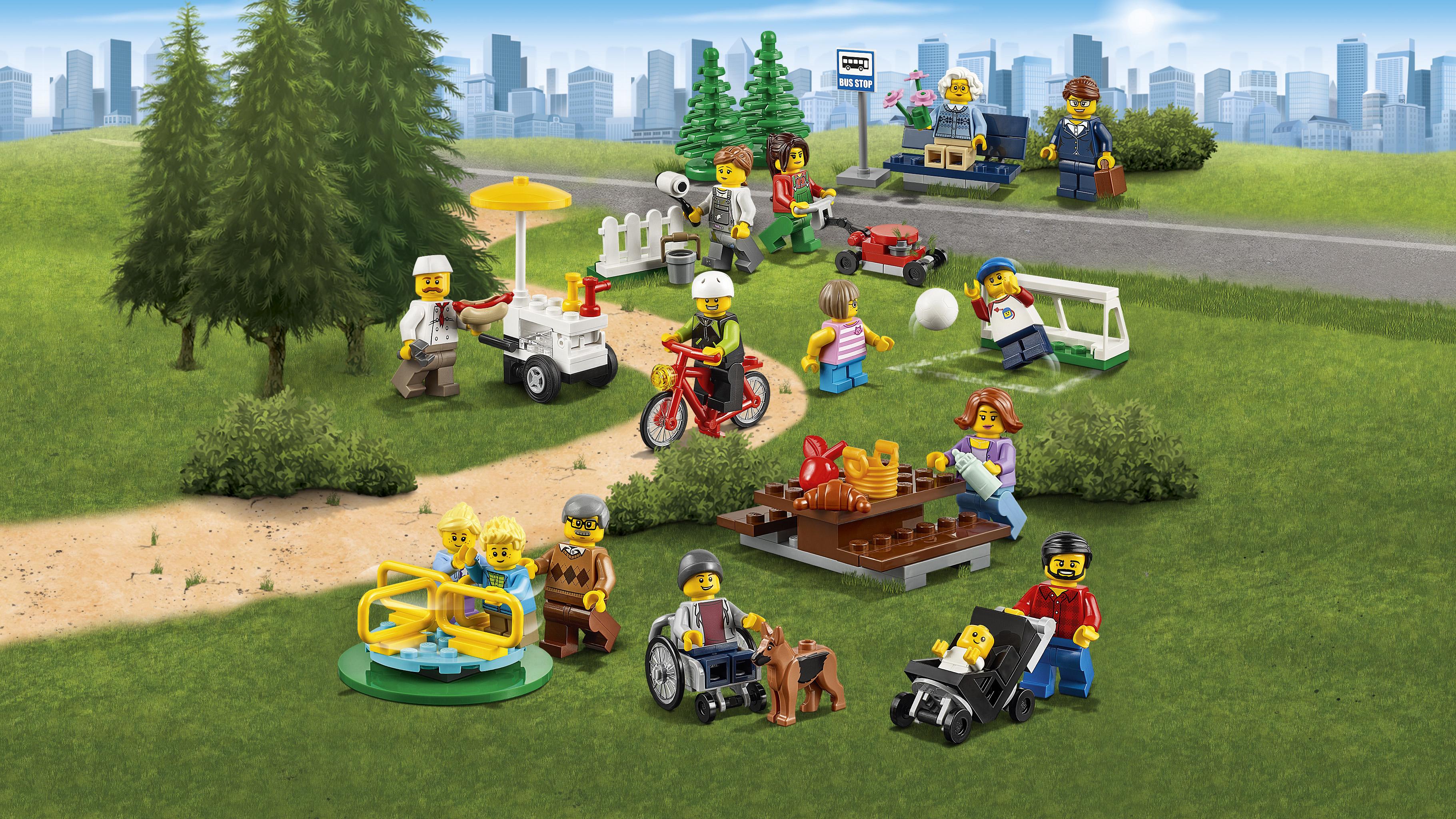 LEGO 60134 City Town Fun in The Park City People Pack Building Toy ...
