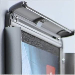 Nobo Clipframe A4 Frame with Aluminium Border, Suitable as a Notice ...