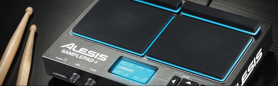Alesis Sample Pad 4 - Compact Percussion and Sample Triggering ...