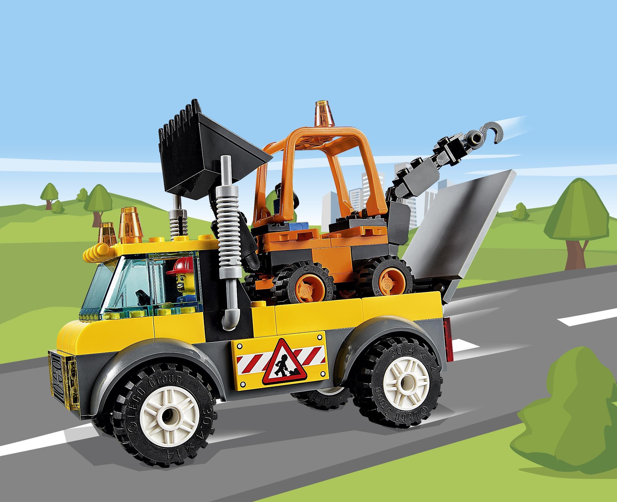 LEGO 10683 Juniors Road Work Truck: Amazon.co.uk: Toys & Games