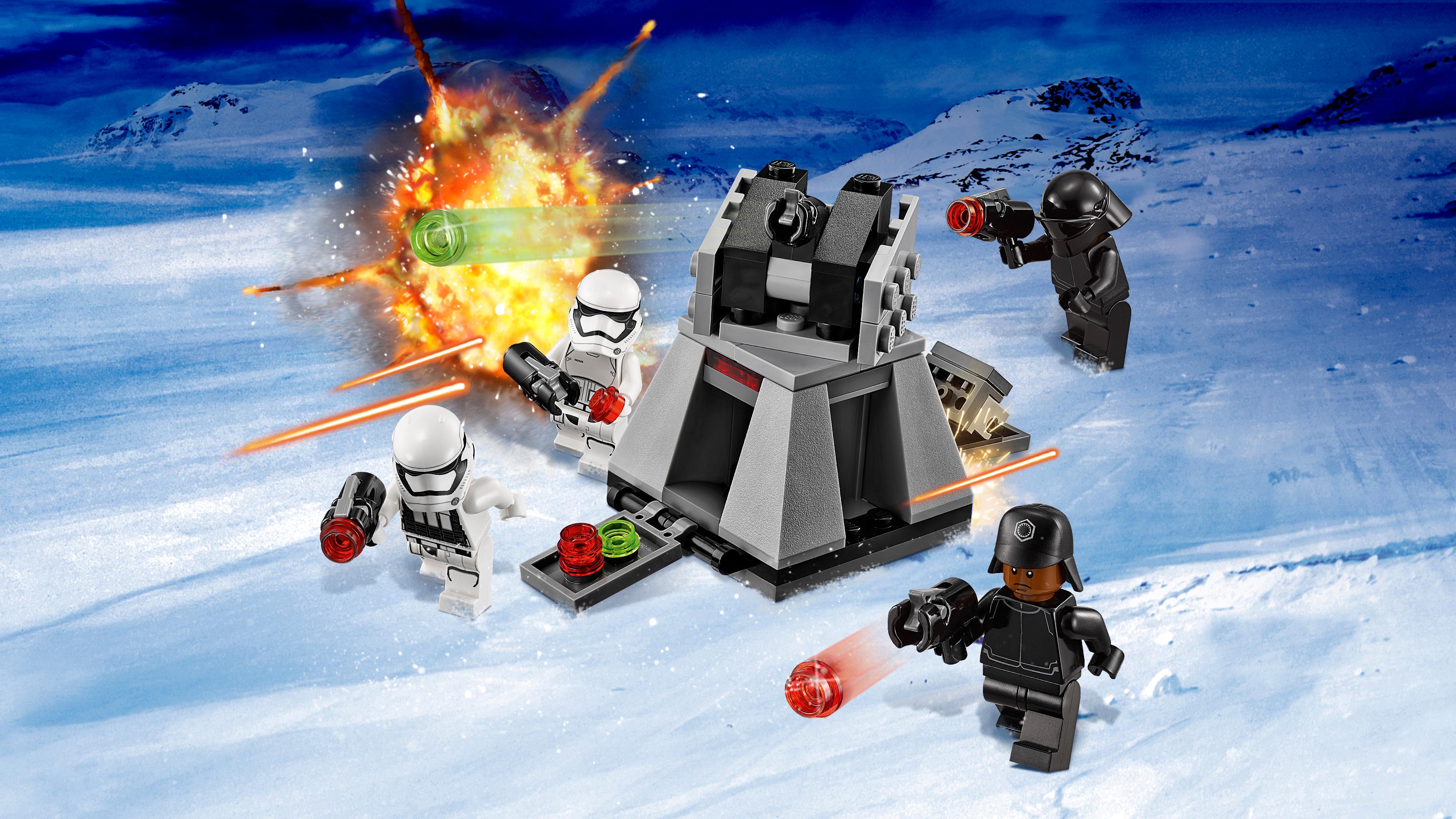 LEGO Star Wars First Order Battle Pack Building Set: Amazon.co.uk: Toys ...