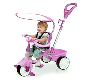 Little Tikes 4-in-1 Basic Edition Trike - Three-Wheeled Tricycle for ...
