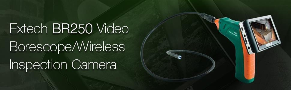 Extech BR250 Video Borescope/Wireless Inspection Camera : Amazon.co.uk ...