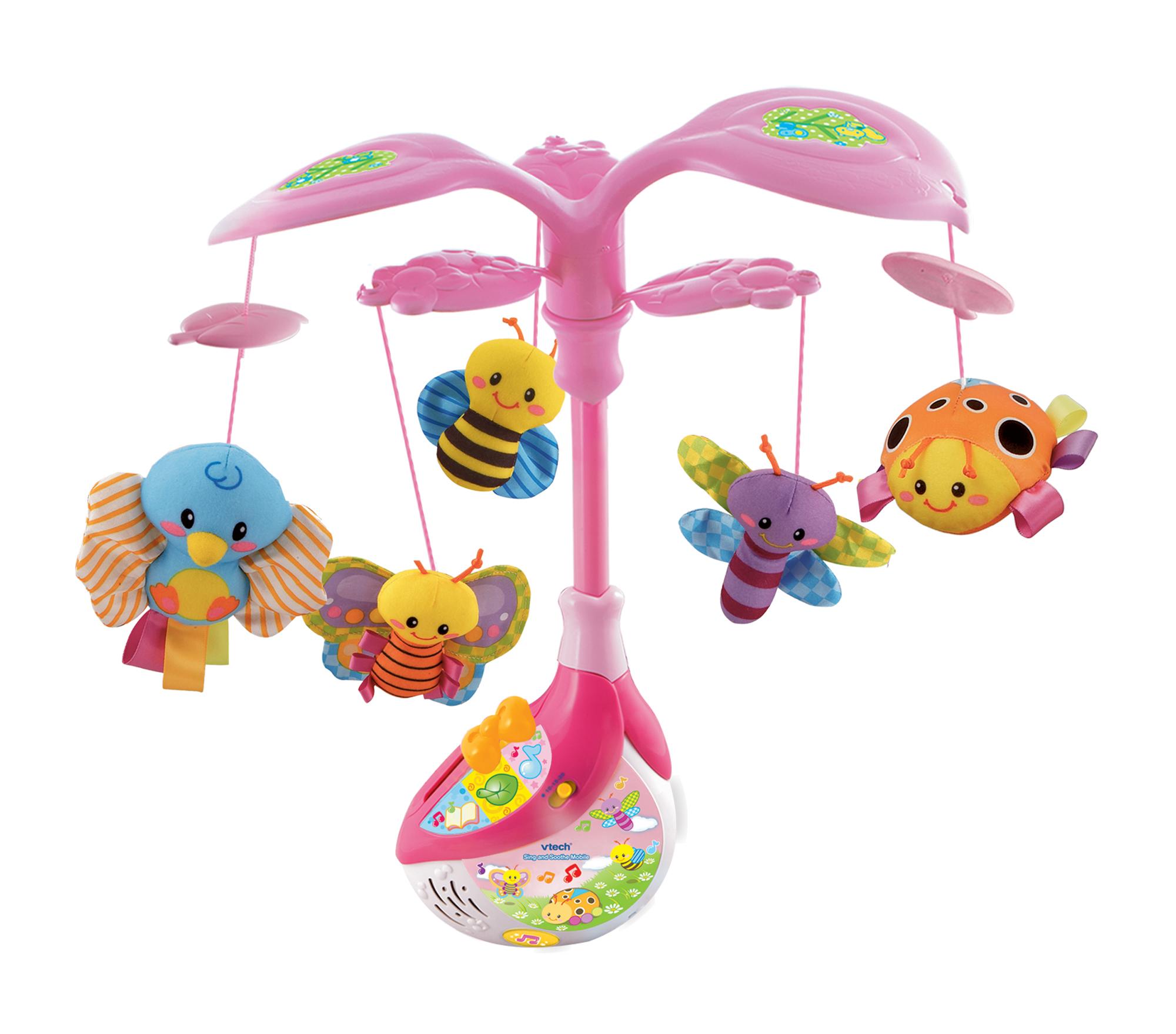 VTech Baby Sing and Soothe Mobile - Pink: Amazon.co.uk: Toys & Games