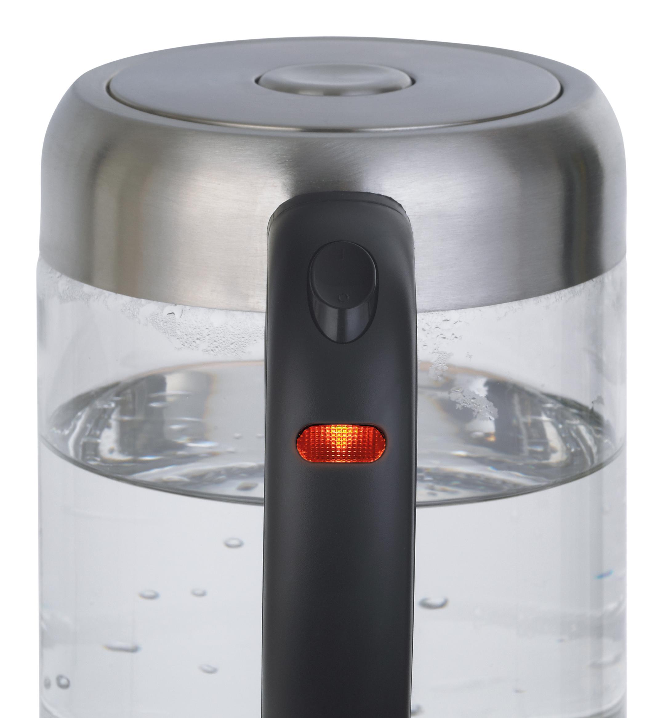 Prestige Kettle, Glass/Brushed Stainless Steel: Amazon.co.uk: Kitchen ...