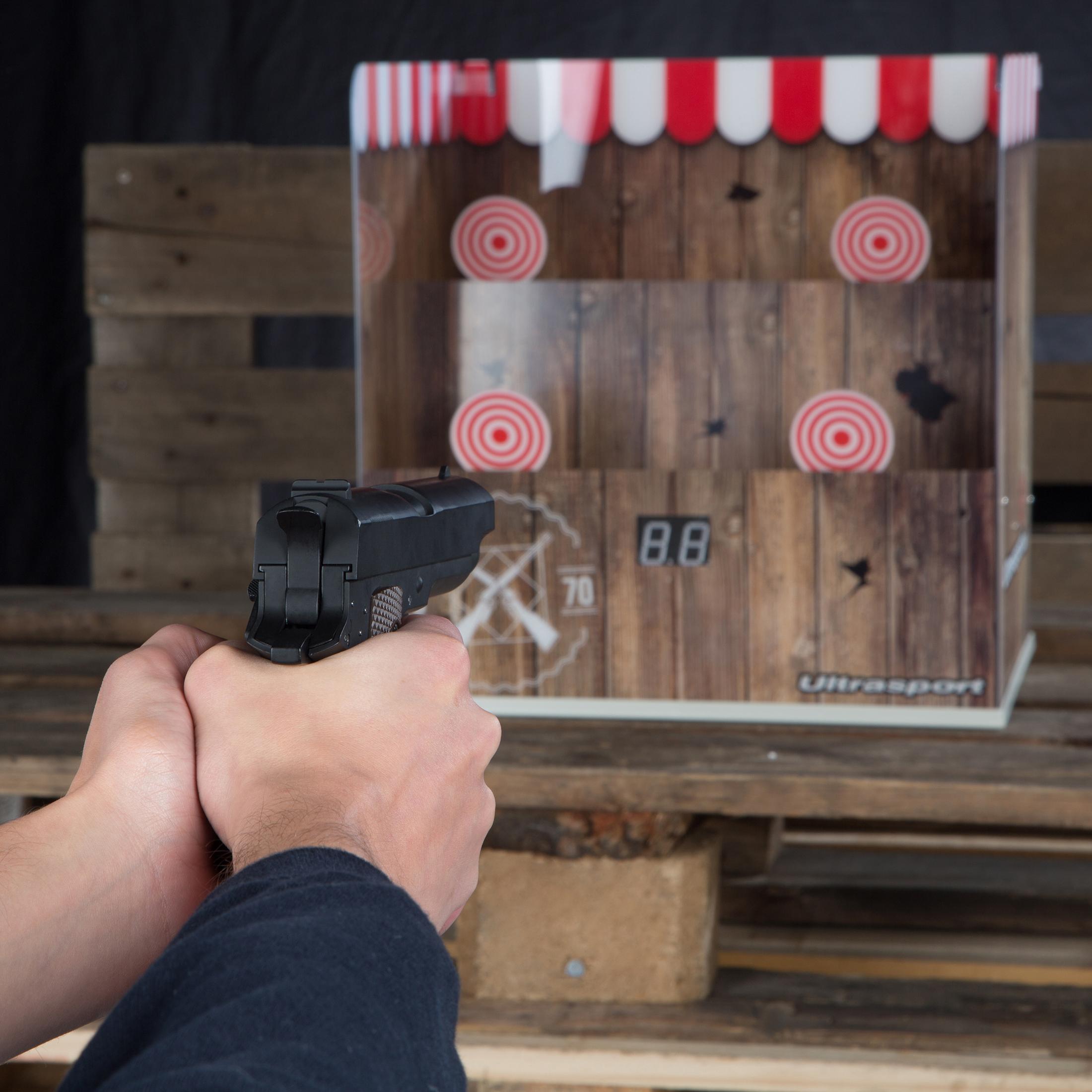 Ultrasport Softair Electronic Shooting Range – Shooting range with 3 ...