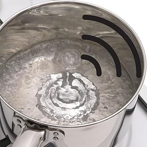 KitchenCraft Stainless Steel Pot Watcher Disc / Boil Over Preventer ...