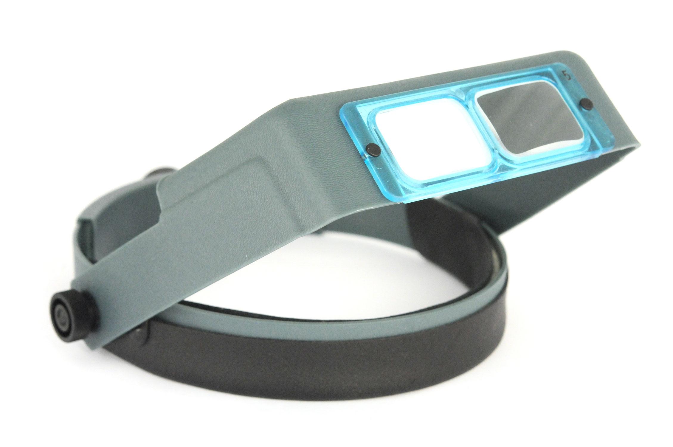 Optivisor DA-5 2.5x Head Band Handsfree Magnifier Visor: Amazon.co.uk ...