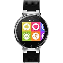 Alcatel ONETOUCH Smartwatch - Black/Red: Amazon.co.uk: Electronics & Photo