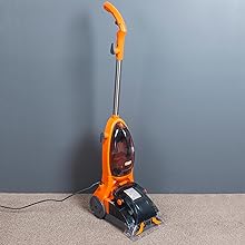 Vax Rapide Spring Carpet Washer, Cleaning Width 25 cm, 500 W - Orange ...