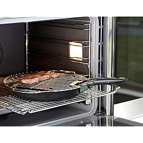 Tefal Ingenio Stainless Steel Grill Insert Frying Pan: Amazon.co.uk ...