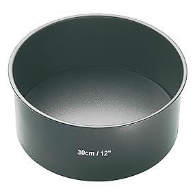 MasterClass Non-Stick Deep Large Cake Tin With Loose Base, 30 cm (12 ...