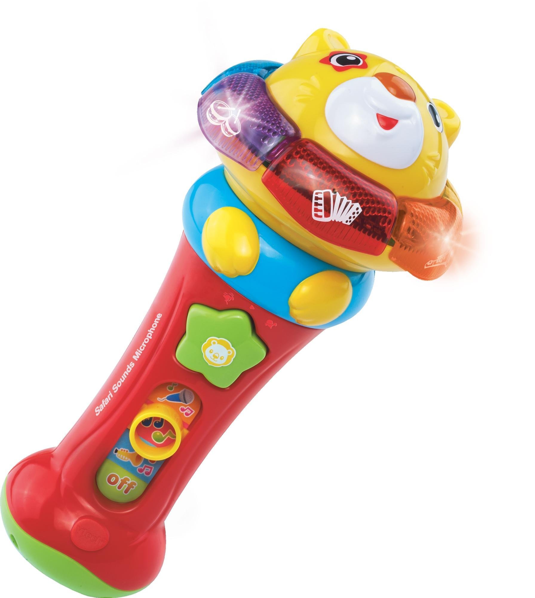 VTech 184003 Safari Sounds Microphone, Multicoloured: Amazon.co.uk ...