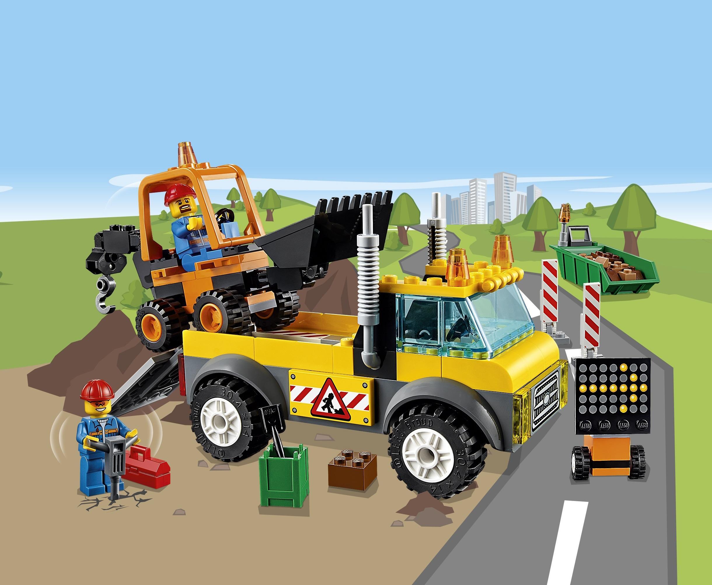 LEGO 10683 Juniors Road Work Truck: Amazon.co.uk: Toys & Games