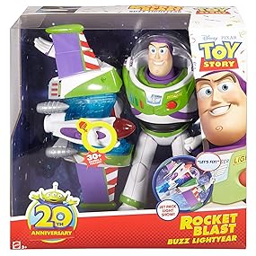 Disney Toy Story Rocket Blast Buzz Light Year Doll : Amazon.co.uk: Toys ...