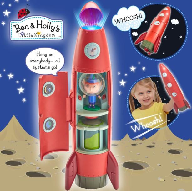 Ben & Holly 06050 "Little Kingdom Elf Rocket Playset: Ben & Holly's ...