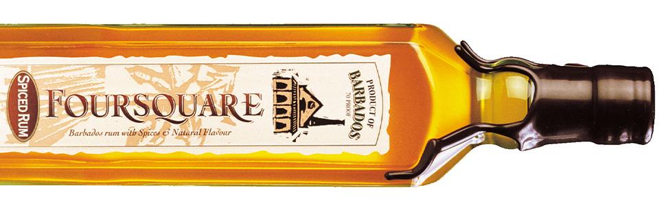 Foursquare Spiced Rum 70 cl : Amazon.co.uk: Grocery