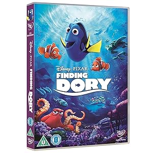 Finding Dory [DVD] [2017]: Amazon.co.uk: Ellen DeGeneres, Albert Brooks ...
