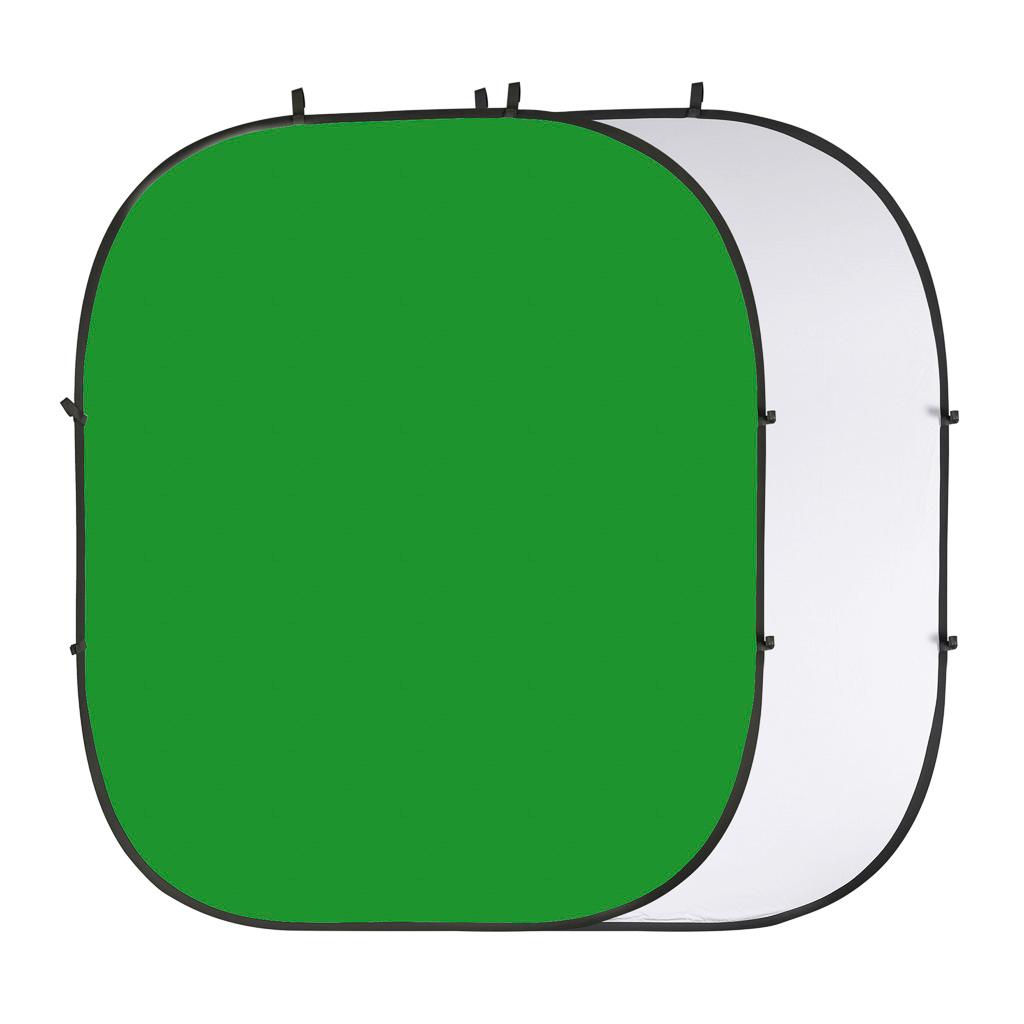 PhotoSEL Collapsible Background Photo Backdrop, White: Amazon.co.uk ...