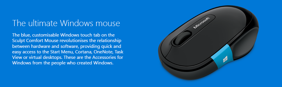 Microsoft Sculpt Comfort Mouse, Retail Packaging - Black: Amazon.co.uk ...