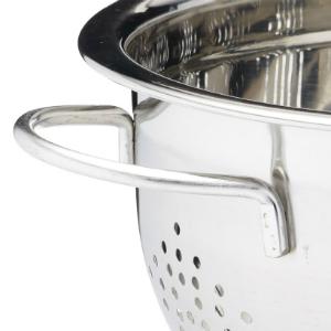 MasterClass MCTWHCOLDL27 Stainless Steel Colander with Handles, 27 cm ...