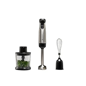 Hotpoint Hand Blenders 3 in 1, 700 Watt, Silver : Amazon.co.uk: Home ...