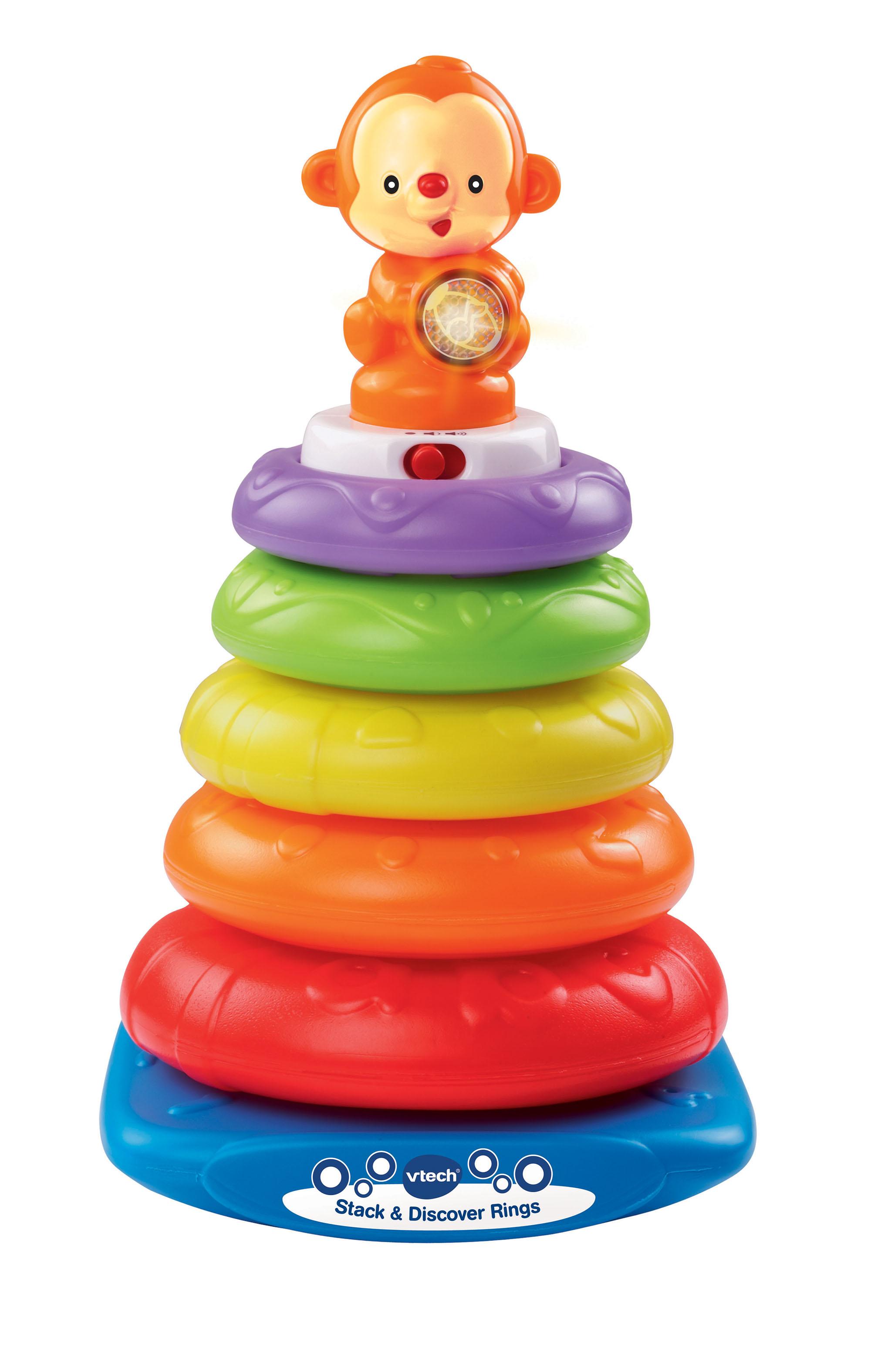 Vtech Baby Vtech Stack and Discover Rings: Amazon.co.uk: Toys & Games