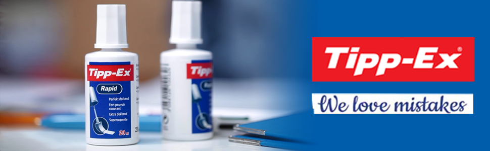 Tipp-Ex Rapid, Correction Fluid Bottle, High Quality Correction Fluid ...