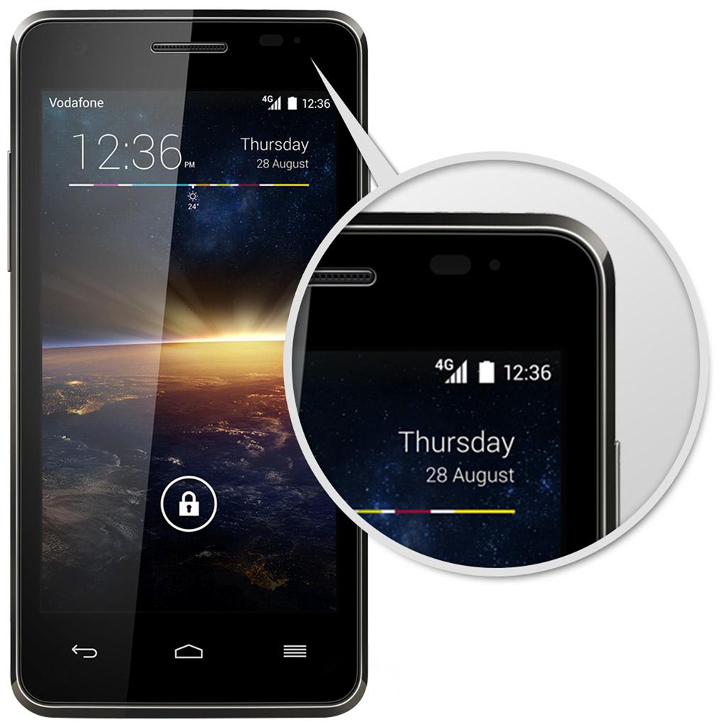 Vodafone Smart 4 Turbo Pay as you go Handset - Black: Amazon.co.uk ...
