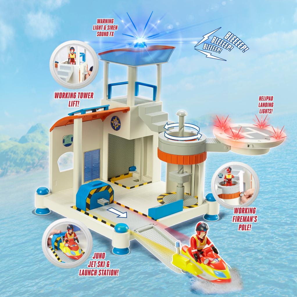 Fireman Sam Ocean Rescue Playset: Amazon.co.uk: Toys & Games