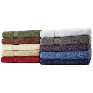 Pinzon by Amazon - Egyptian Cotton Towel Set, 2 Bath and 2 Hand Towels ...
