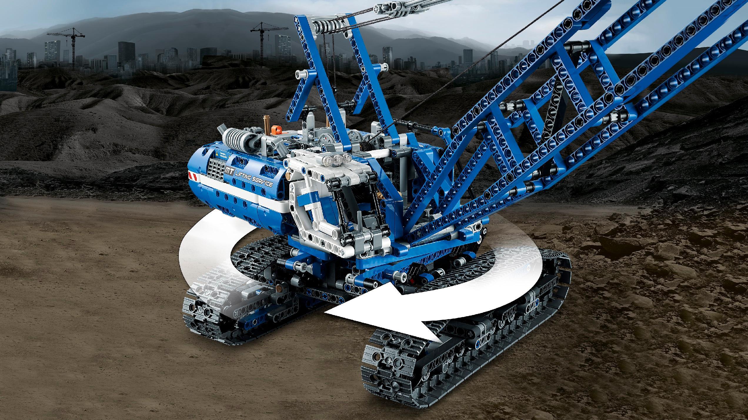 LEGO Technic Crawler Crane: Amazon.co.uk: Toys & Games