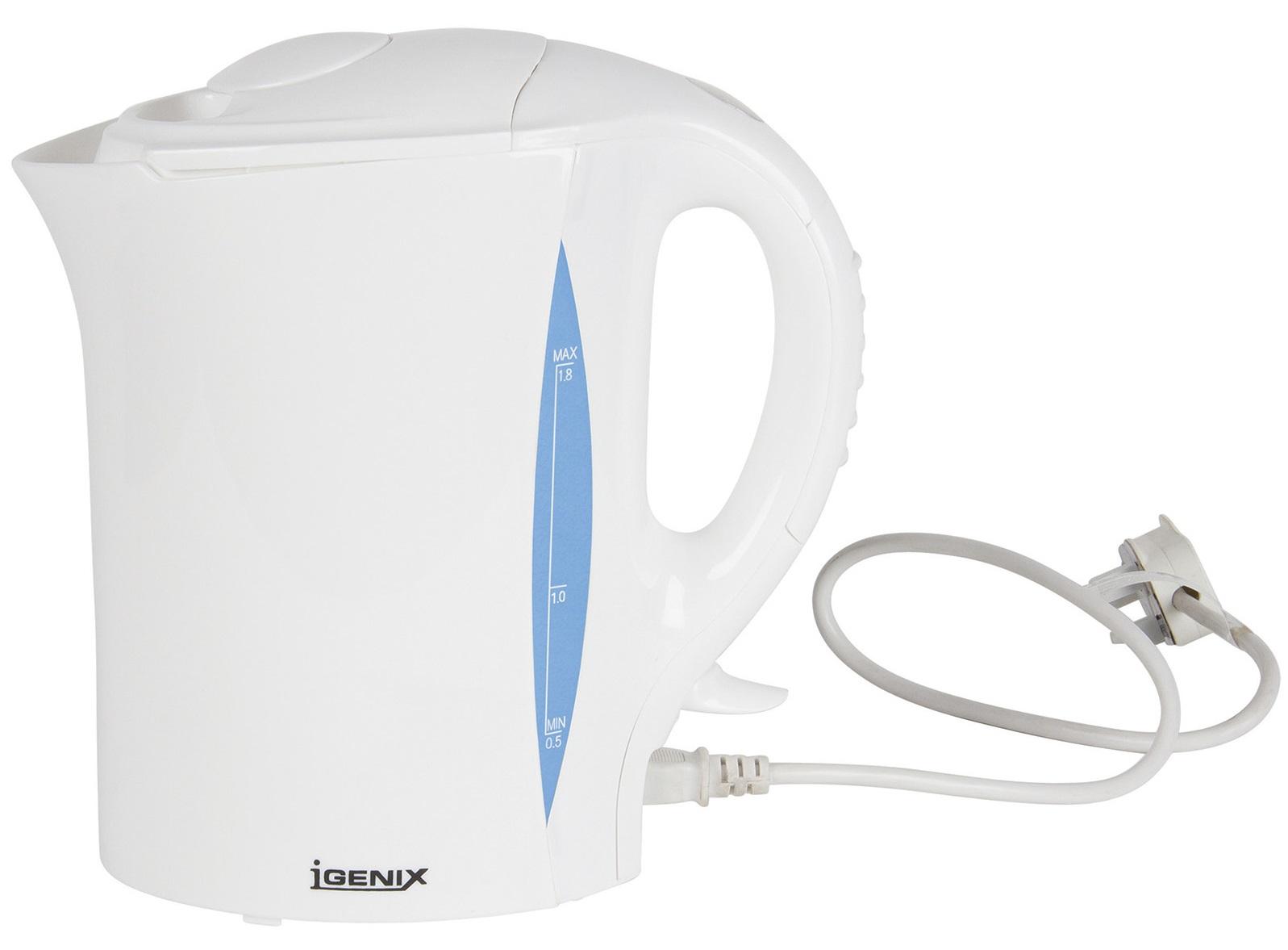 Igenix IG7230 Corded Jug Kettle 2,200 W - 1.8 L, White: Amazon.co.uk ...