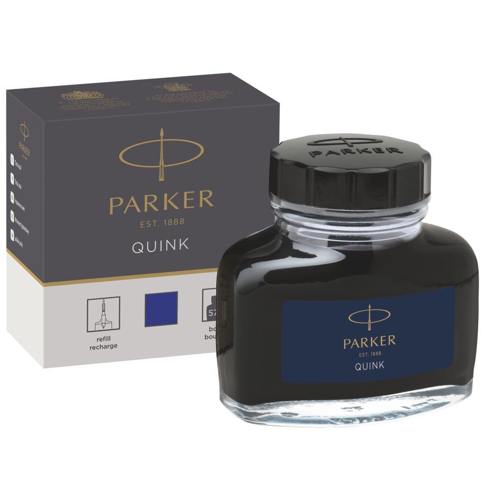 Parker IM Fountain Pen, Premium Dark Violet, Fine Nib with Blue Ink ...