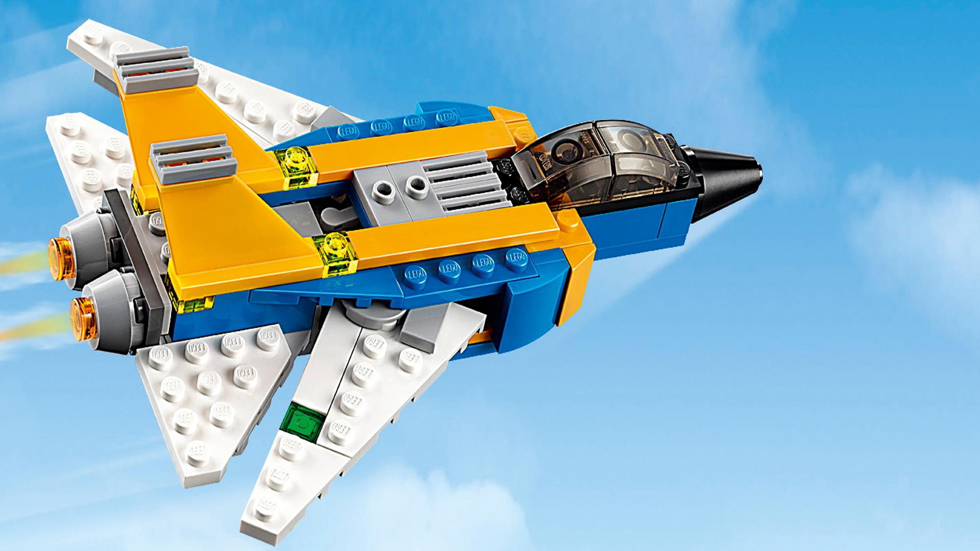 LEGO Creator Super Soarer 2016 (31042) - 3 in 1 - Airplane, Jet - New ...