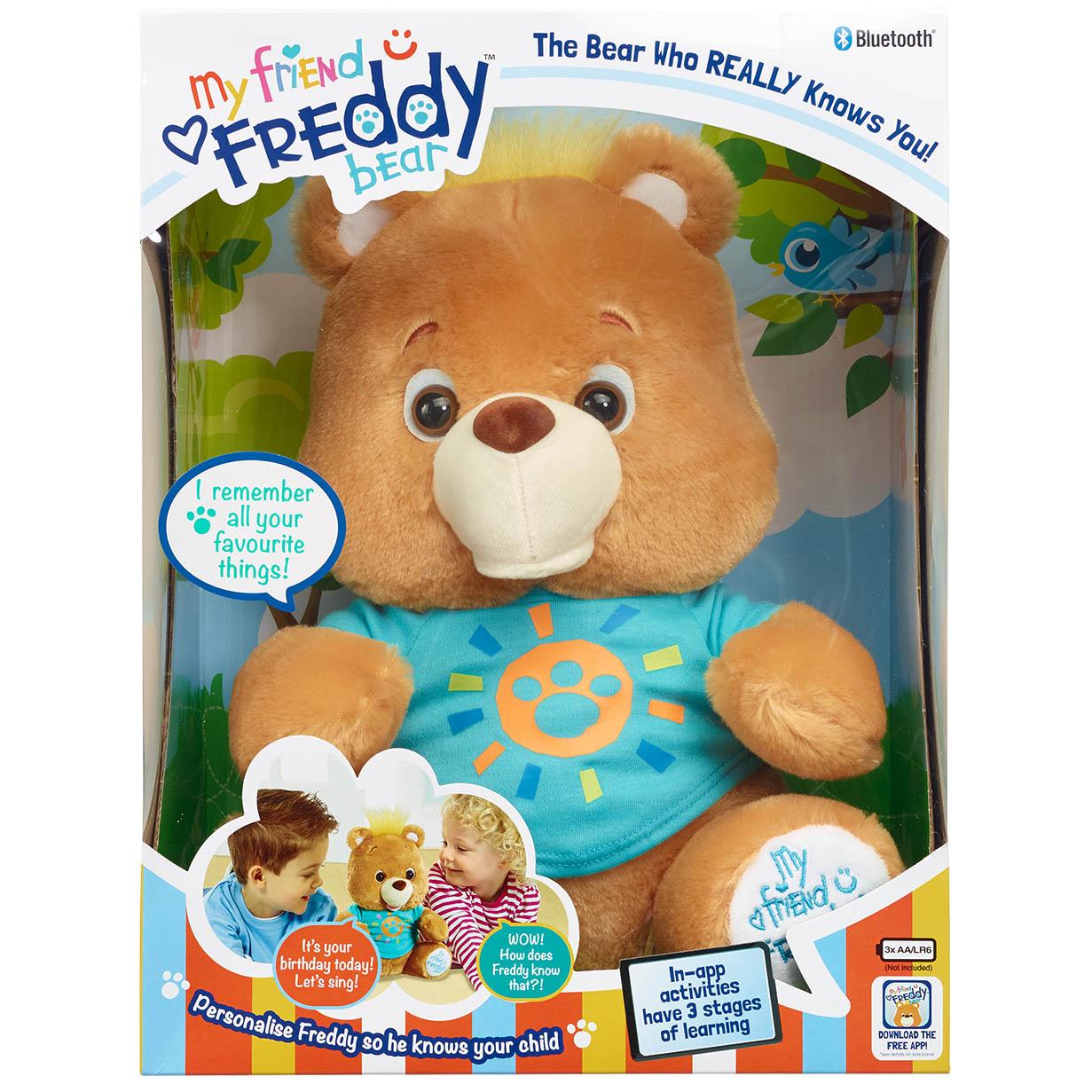 My Friend Teddy Freddy Bear Soft Toy: Amazon.co.uk: Toys & Games