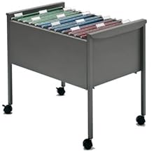 Rexel Mobile Suspension File Trolley, 50 A4 or Foolscap Files, Titanium ...