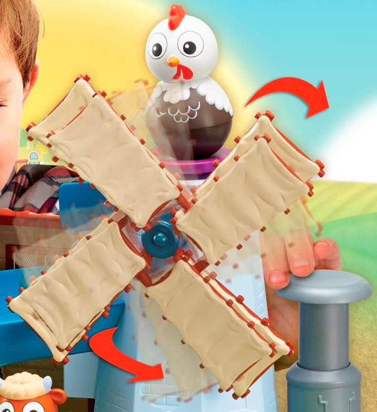 Weebles Wobbily Farm Mill and Barn: Amazon.co.uk: Toys & Games