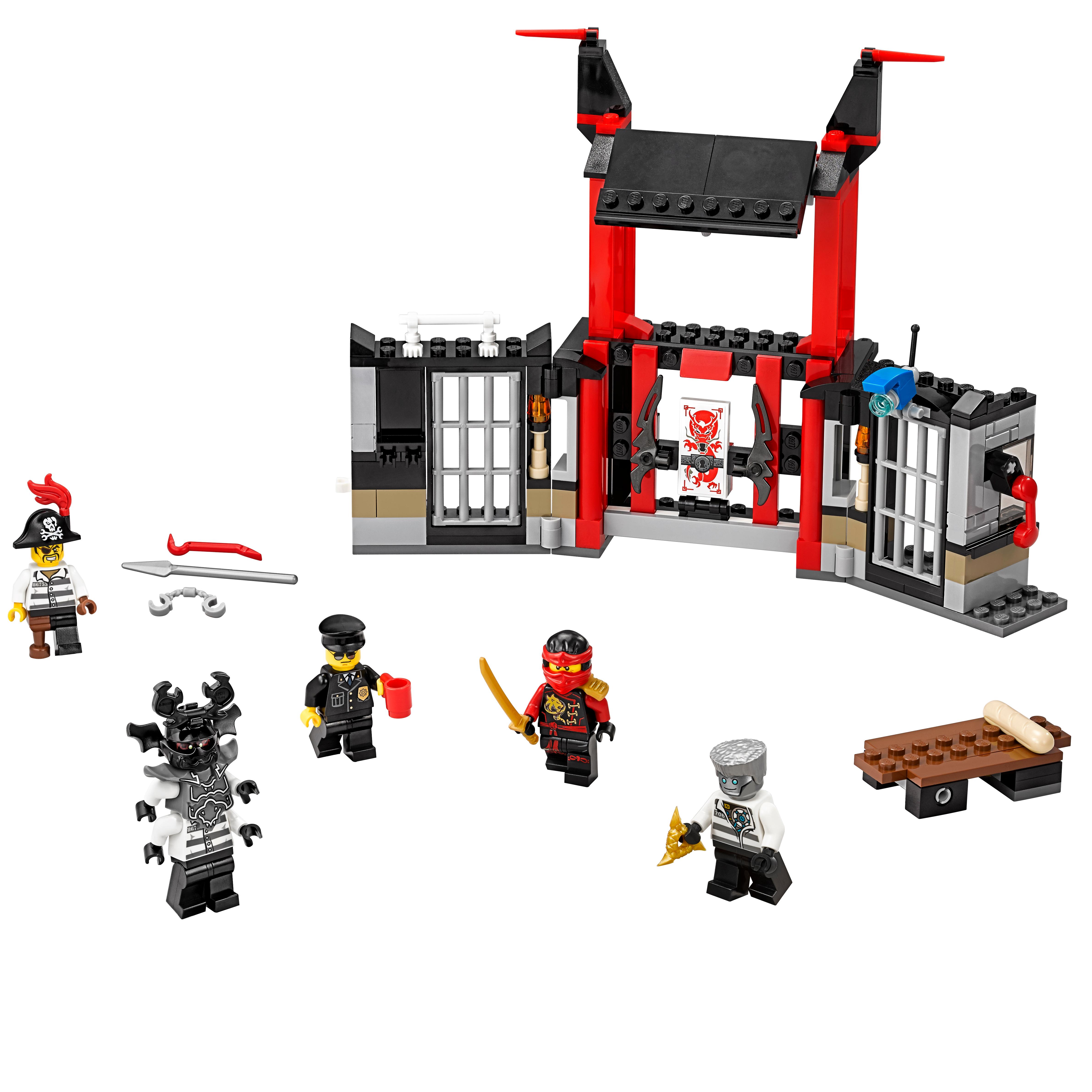 LEGO 70591 Ninjago Kryptarium Prison Breakout: LEGO: Amazon.co.uk: Toys ...