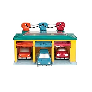 Battat 3 Car Garage Toddler Activity Toy: Amazon.co.uk: Toys & Games