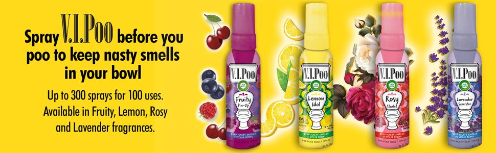 Air Wick VIPoo 55 ml Lemon Idol Spray: Amazon.co.uk: Health & Personal Care