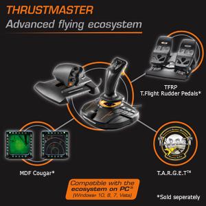 Thrustmaster T.16000M FCS Flight Pack Includes Joystick Throttle and ...