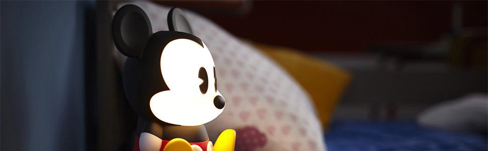 Philips Disney Sleep Time Mickey Children's Night Light and Wake up ...