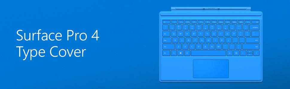 Microsoft Surface Pro 4 Type Keyboard- compatible with Surface Pro ...